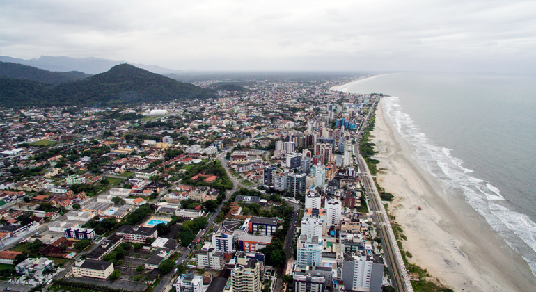 LITORAL MATINHOS cidade_aerea FOTO SITE DA PREFEITURA MATINHOS - Band ...