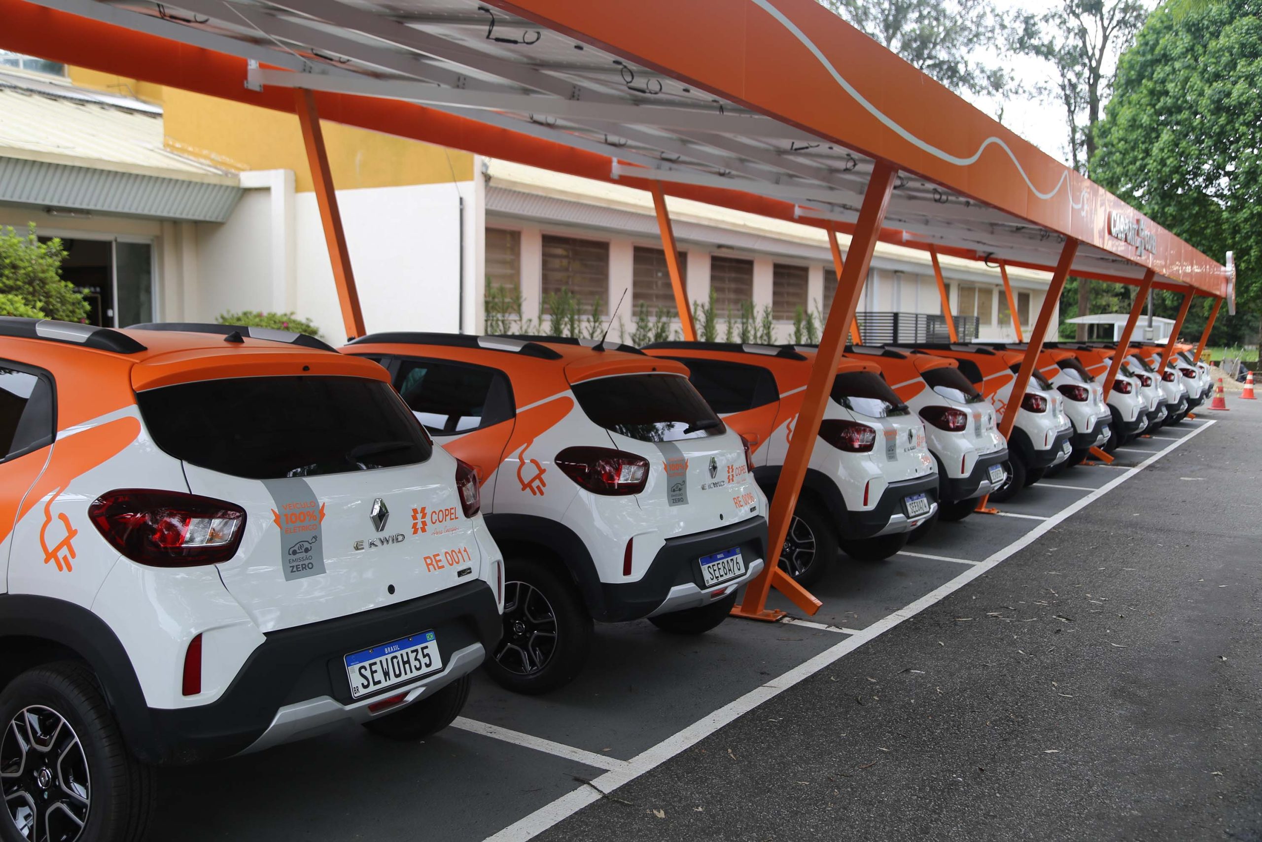 Copel vai substituir 24 veículos por modelos elétricos